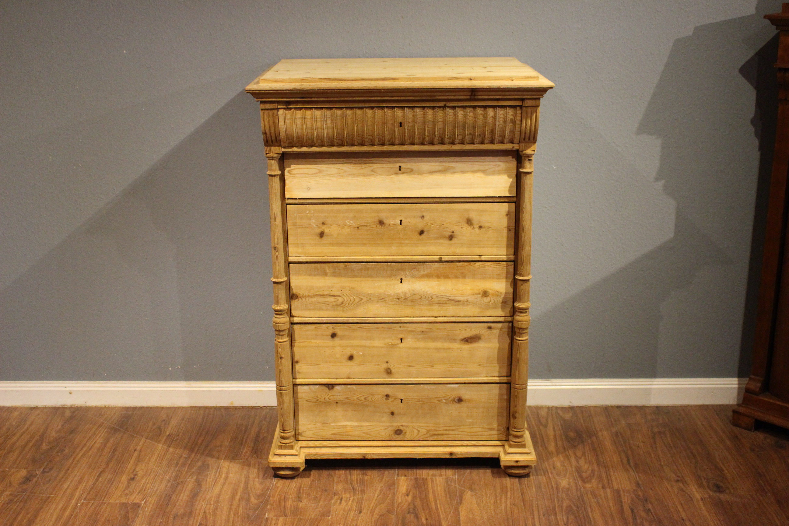 Schwedische Kommode antik Highboard Gründerzeit